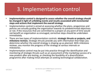 Chapter 8 strategic evaluation and control | PPTX