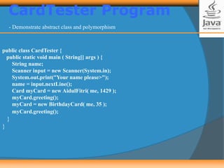 Inheritance & Polymorphism - 2 | PPT