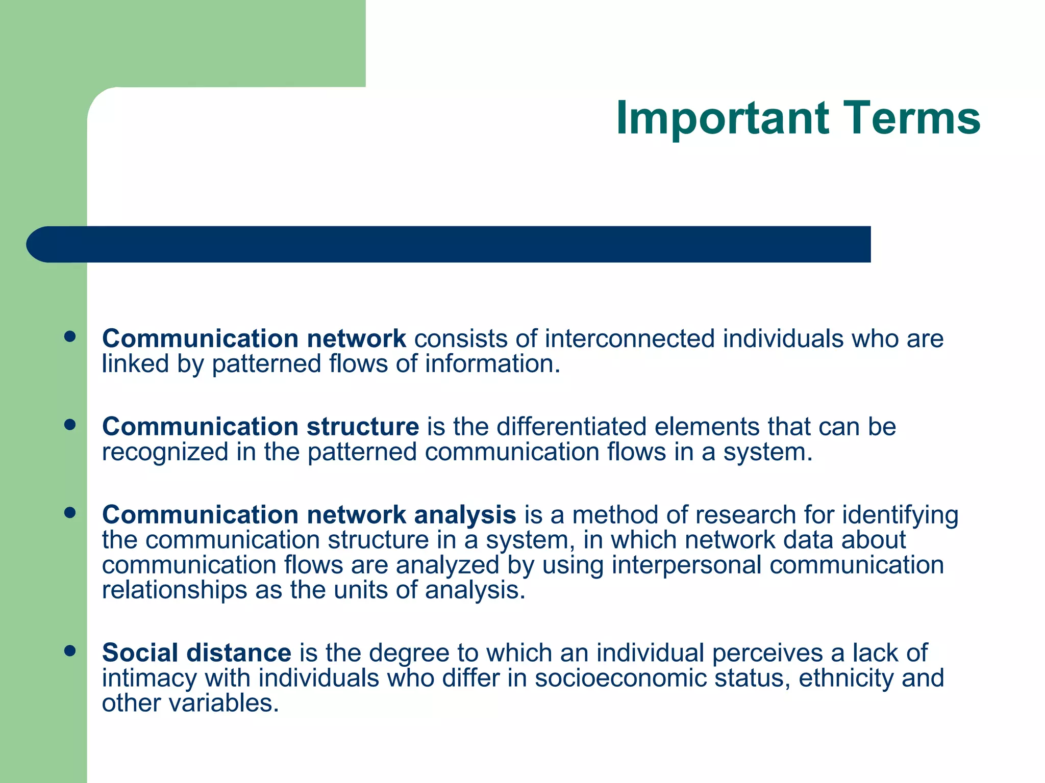 Chapter 8 Diffusion Networks | PPT