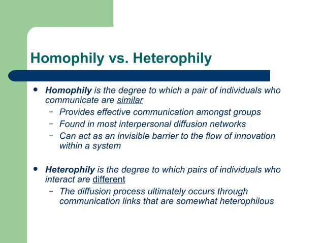 Chapter 8 Diffusion Networks | PPT