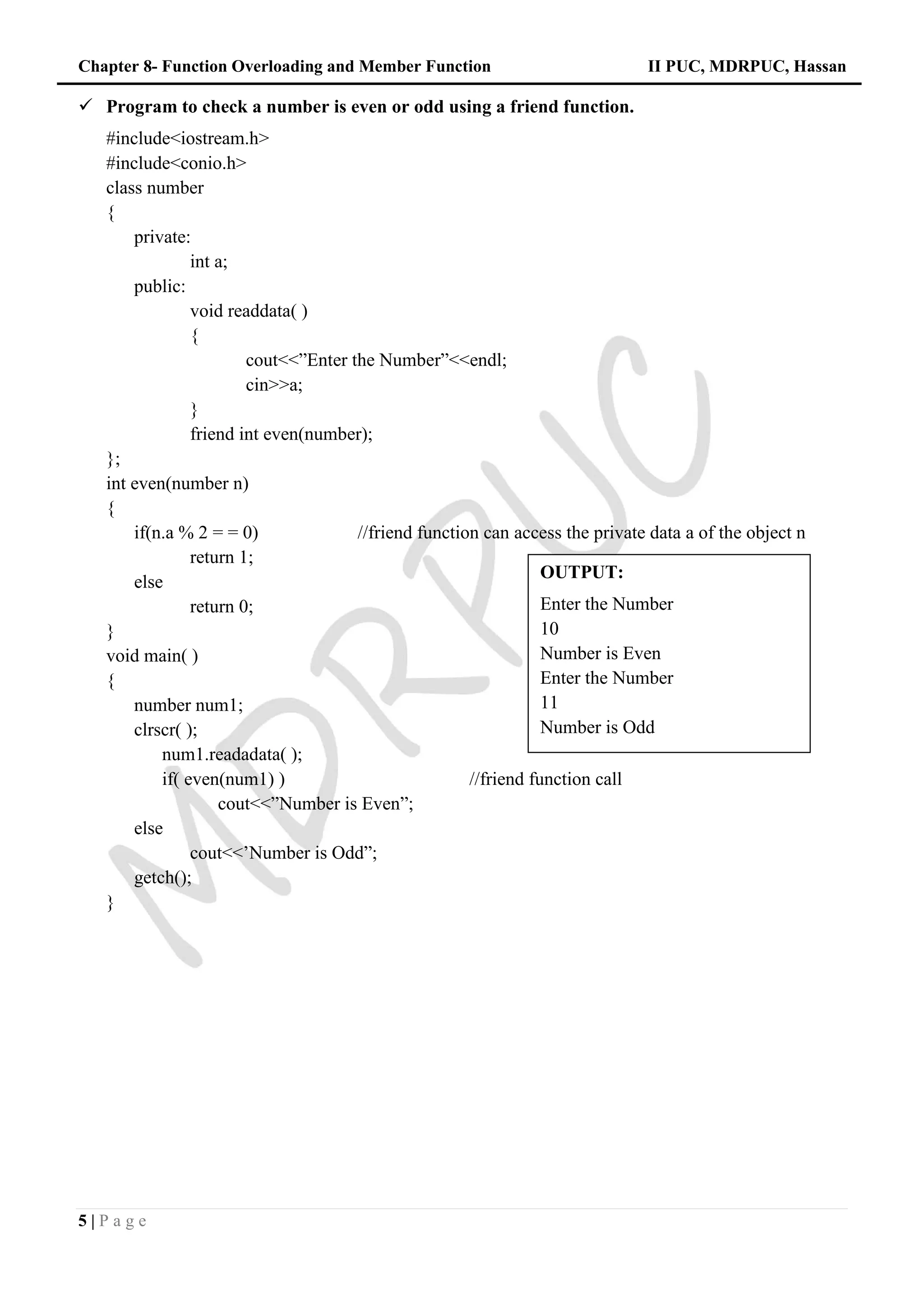Chapter 8 Function Overloadingpdf
