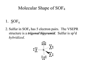Sof4 Lewis Structure