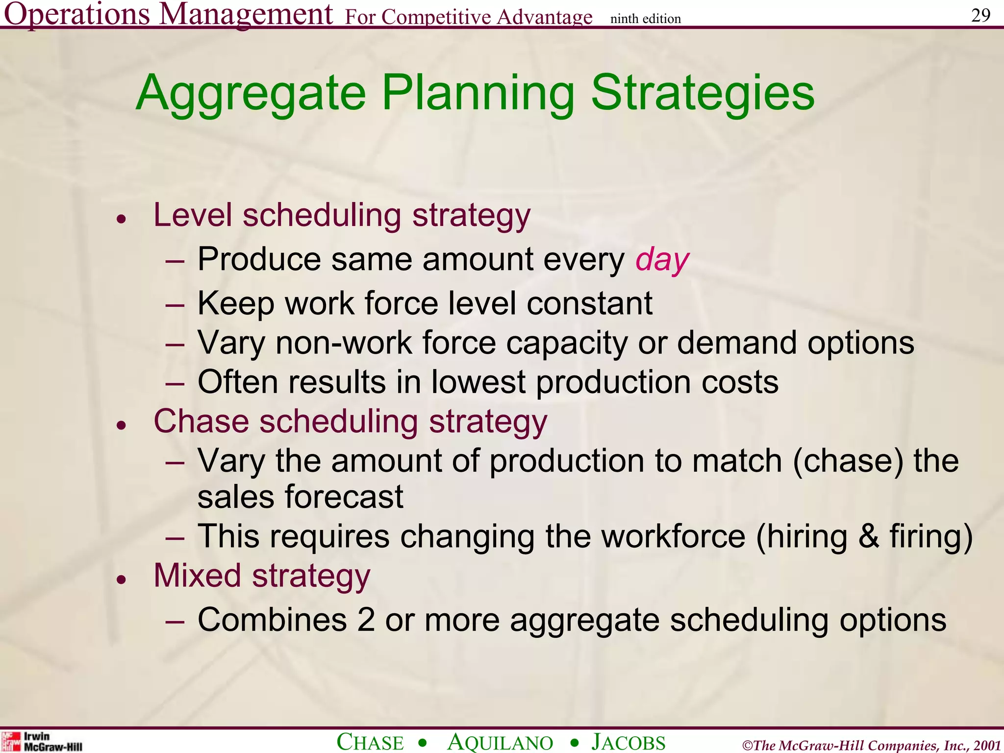 Chapter-8 Capacity Planning, Aggregate Planning and Scheduling.pptx