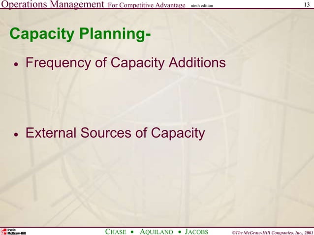 Chapter-8 Capacity Planning, Aggregate Planning and Scheduling.pptx