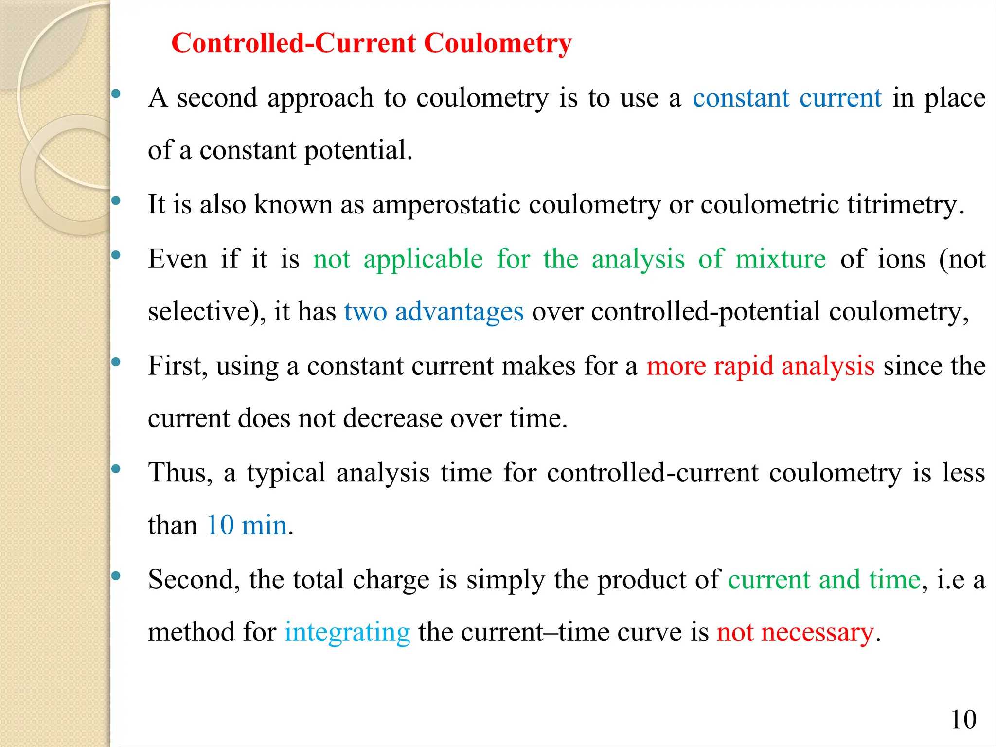 Chapter-8 Coulometry and Electrogravimetric Analysis.pptx