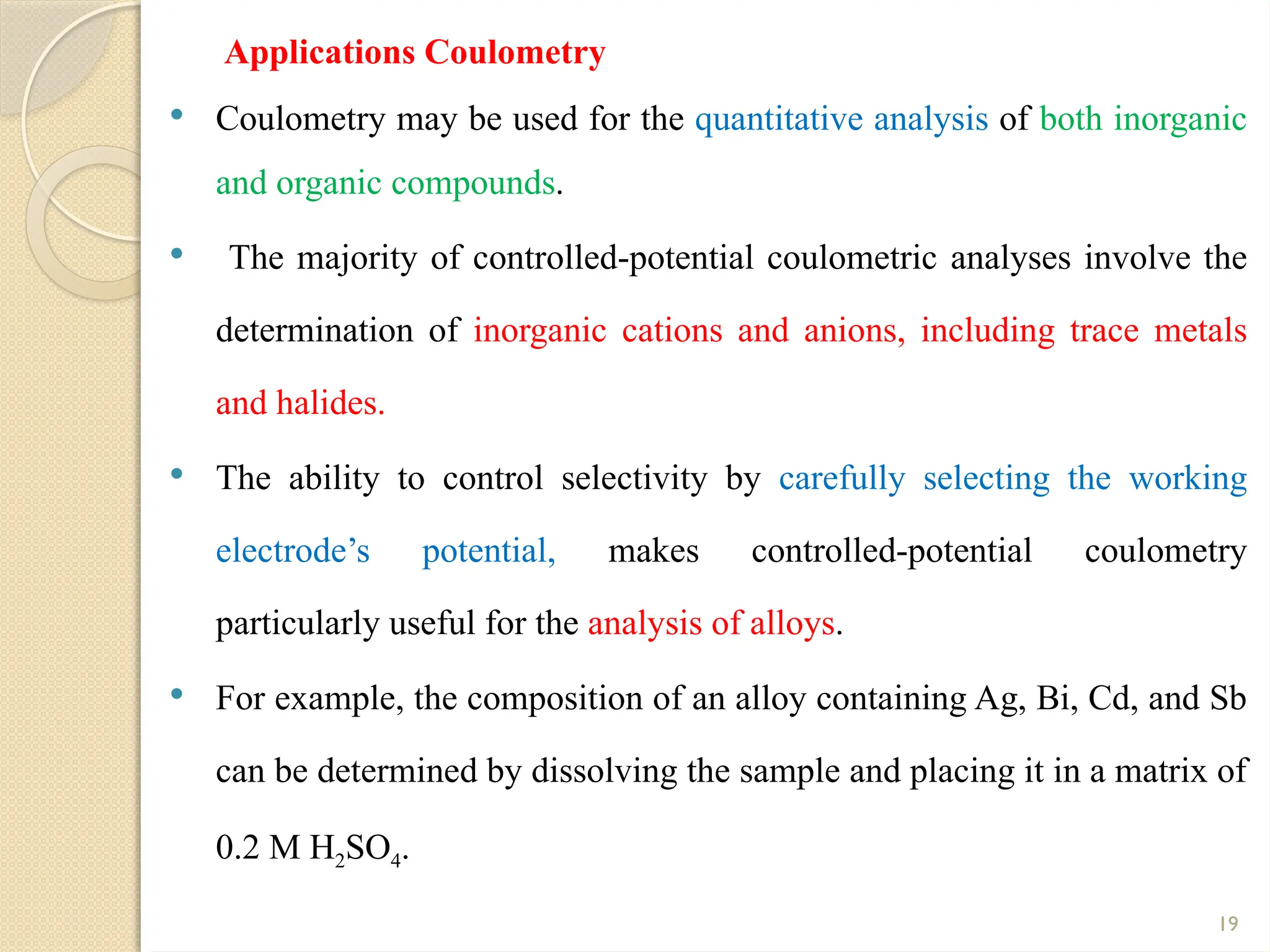 Chapter-8 Coulometry and Electrogravimetric Analysis.pptx
