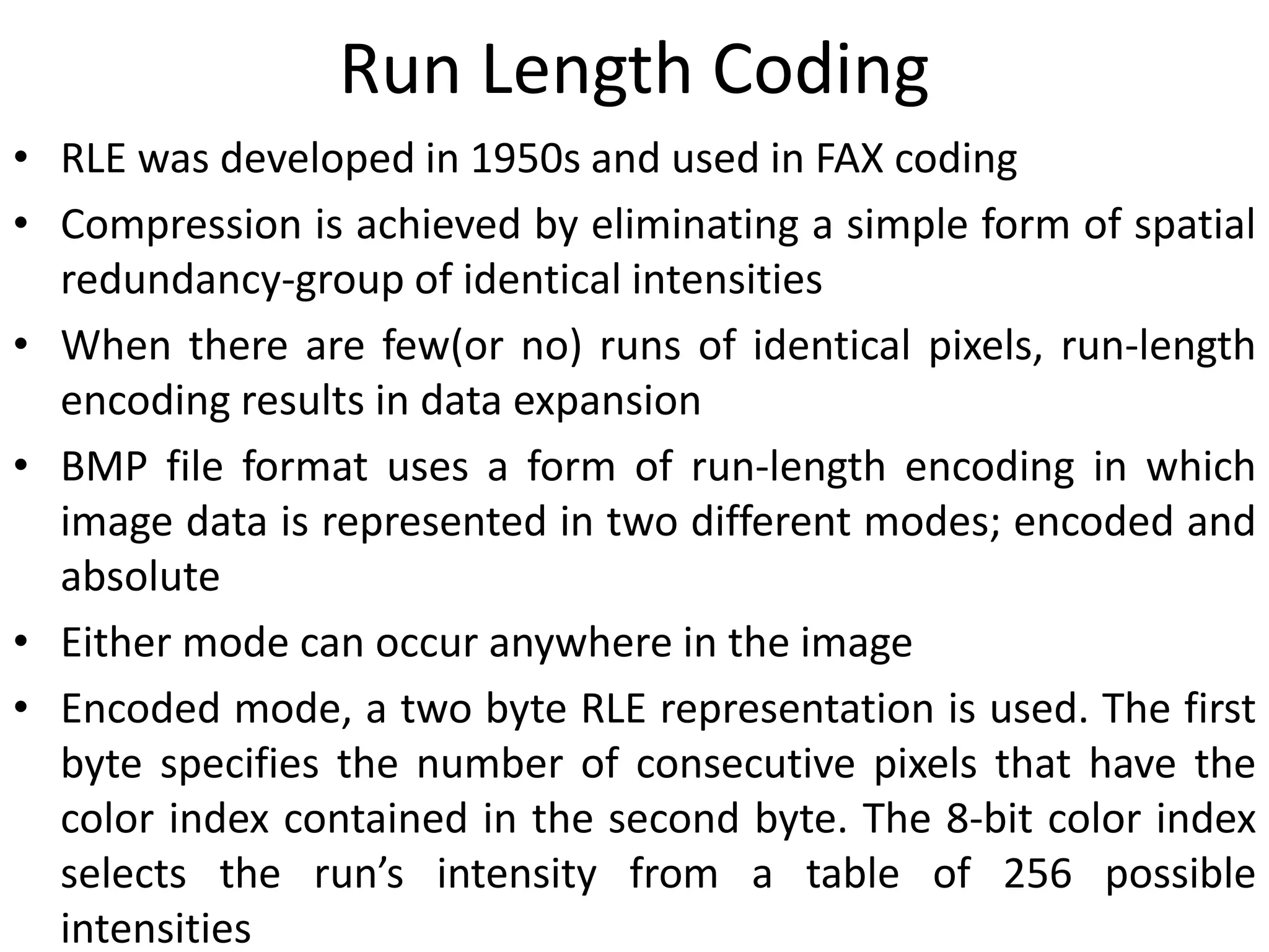 Chapter 8 image compression | PPTX | Programming Languages | Computing