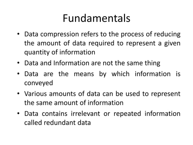 Chapter 8 image compression | PPTX | Programming Languages | Computing