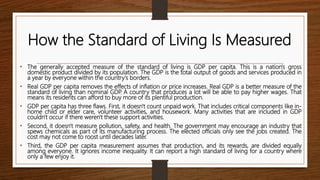 Income Distribution, Poverty and Living Standard | PPTX