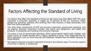Income Distribution, Poverty and Living Standard | PPTX