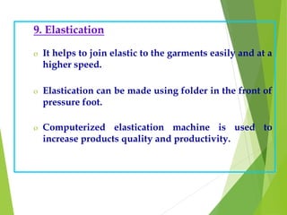 Working aids for amm department of bgmea | PPT