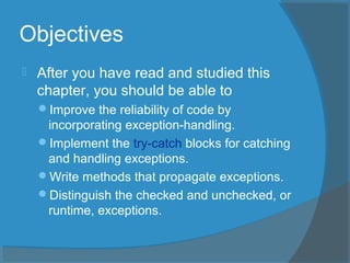 Exception Handling | PPT