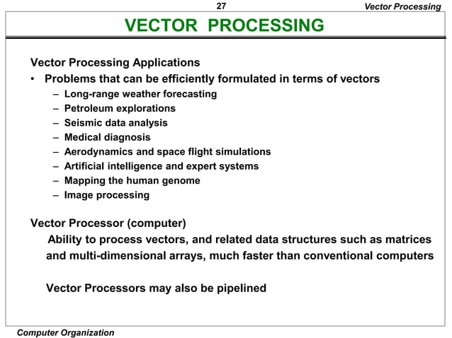 Pipelining And Vector Processing | PPTX