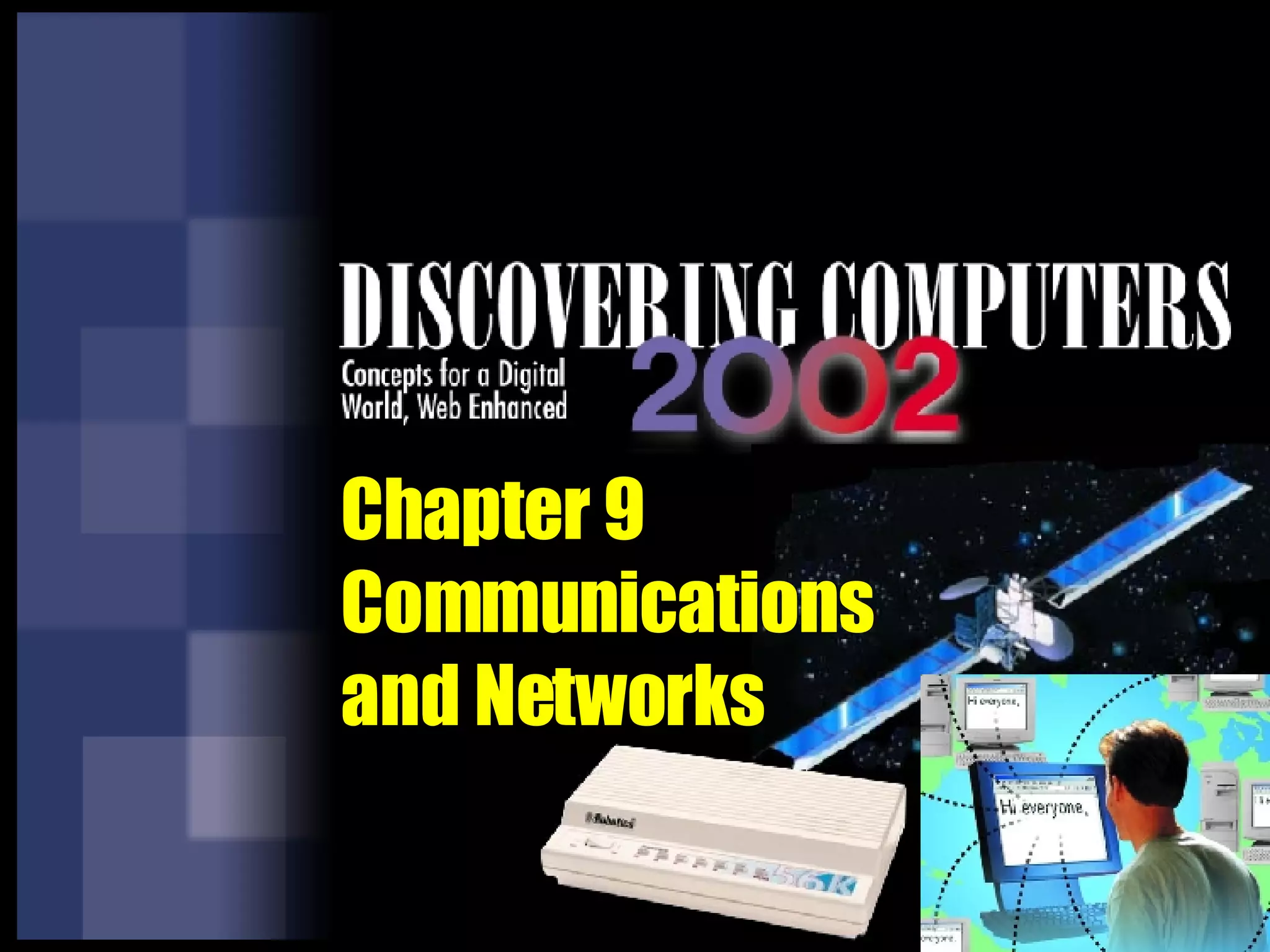 Chapter 9 Communications And Networks | PPT | Email | Internet