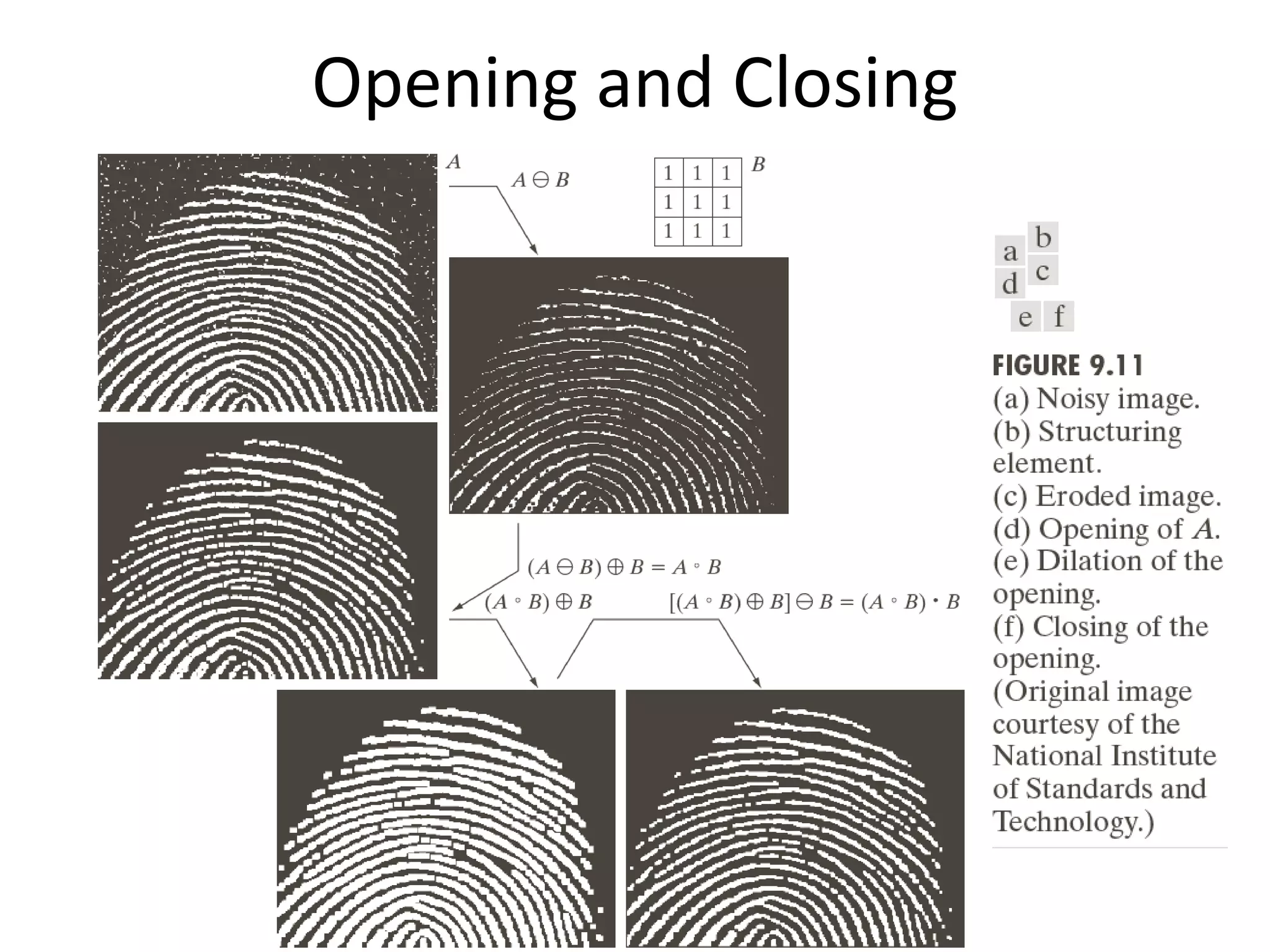 Chapter 9 morphological image processing | PPTX