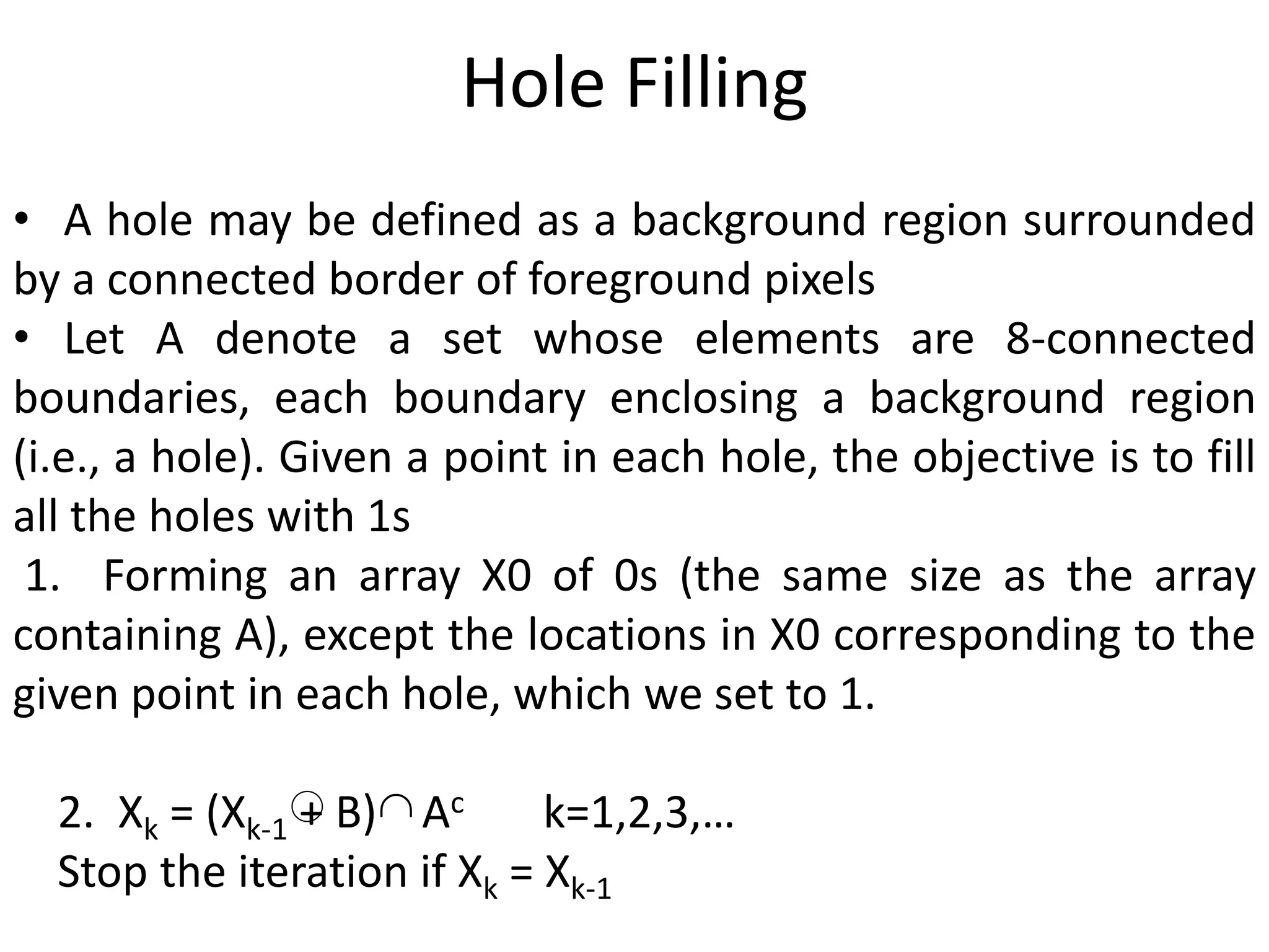 Chapter 9 morphological image processing | PPTX
