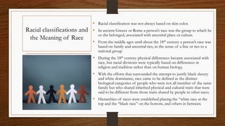 Chapter 9: Race and Ethnicity | PPTX