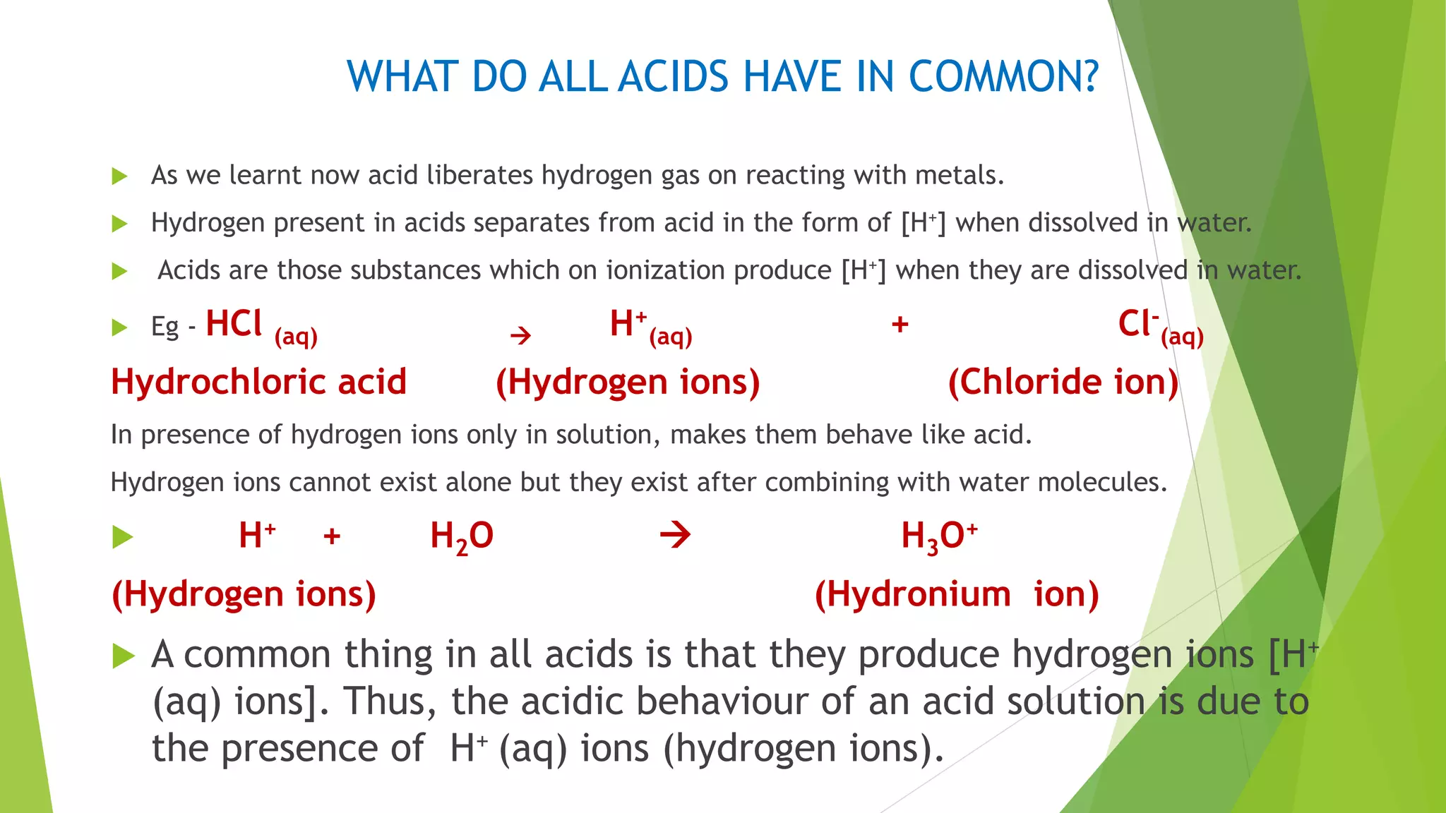 Chapter acids, bases and salts(class 10) | PPTX