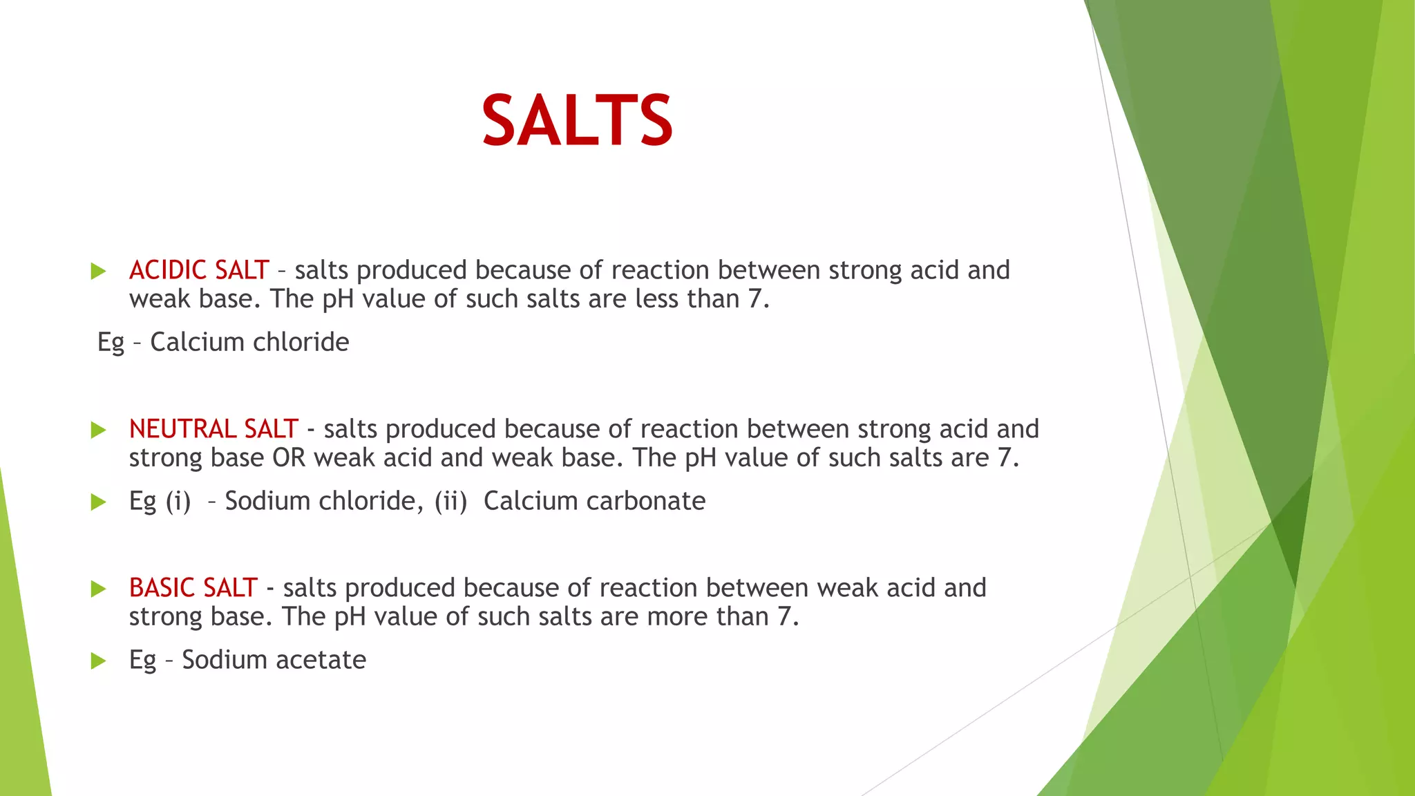 Chapter acids, bases and salts(class 10) | PPTX
