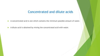 Chapter acids, bases and salts(class 10) | PPTX