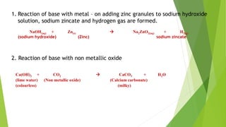 Chapter acids, bases and salts(class 10) | PPTX