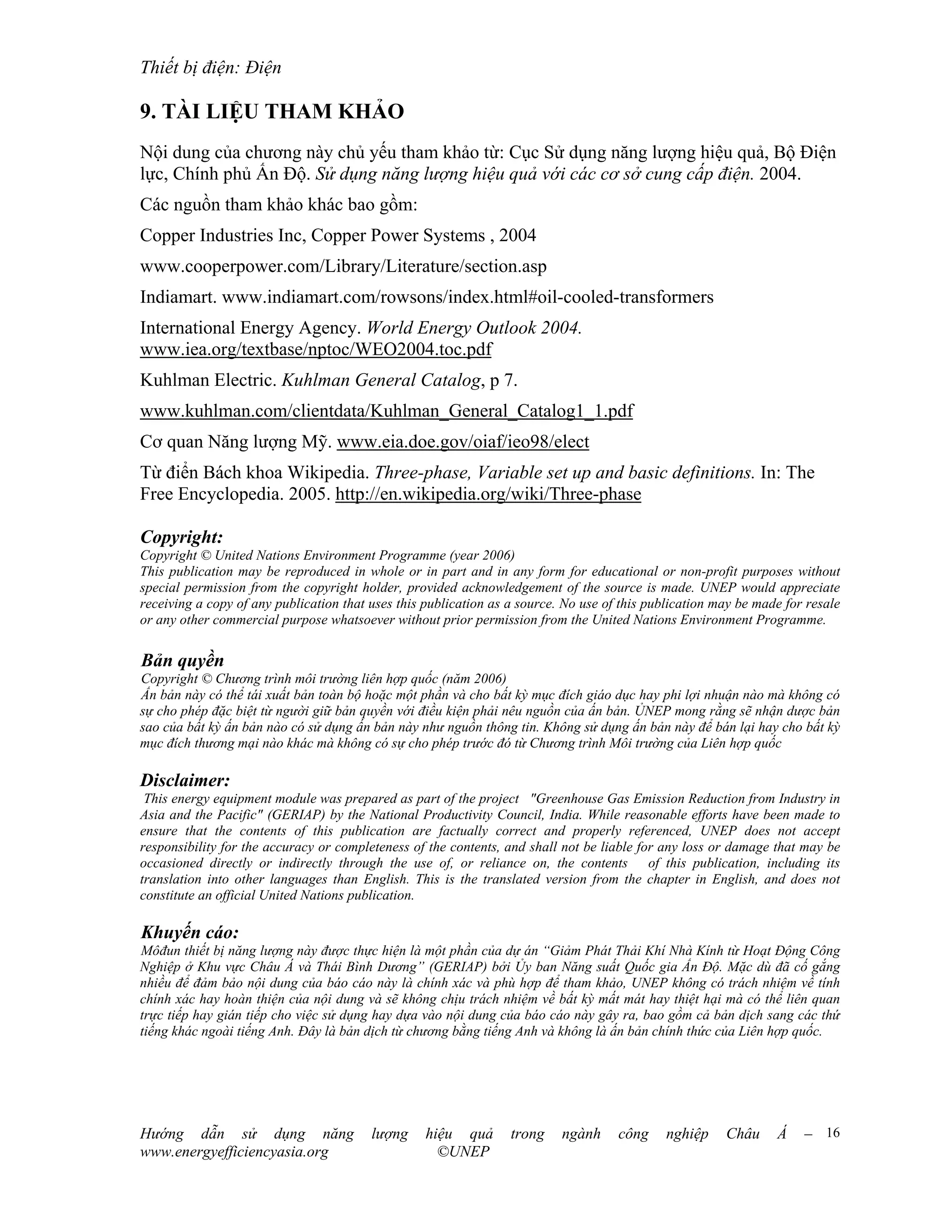 Chapter electricity (vietnamese) | PDF