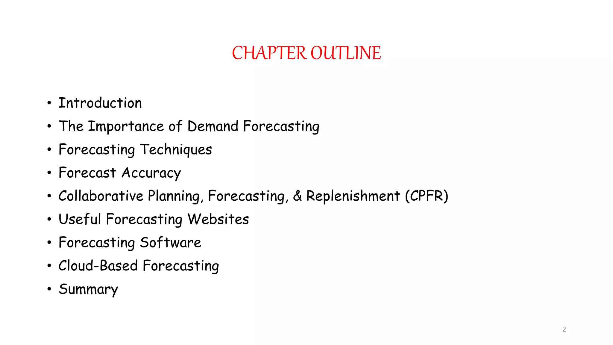 Chapter - FIVE - DEMAND FORECASTING.pptx