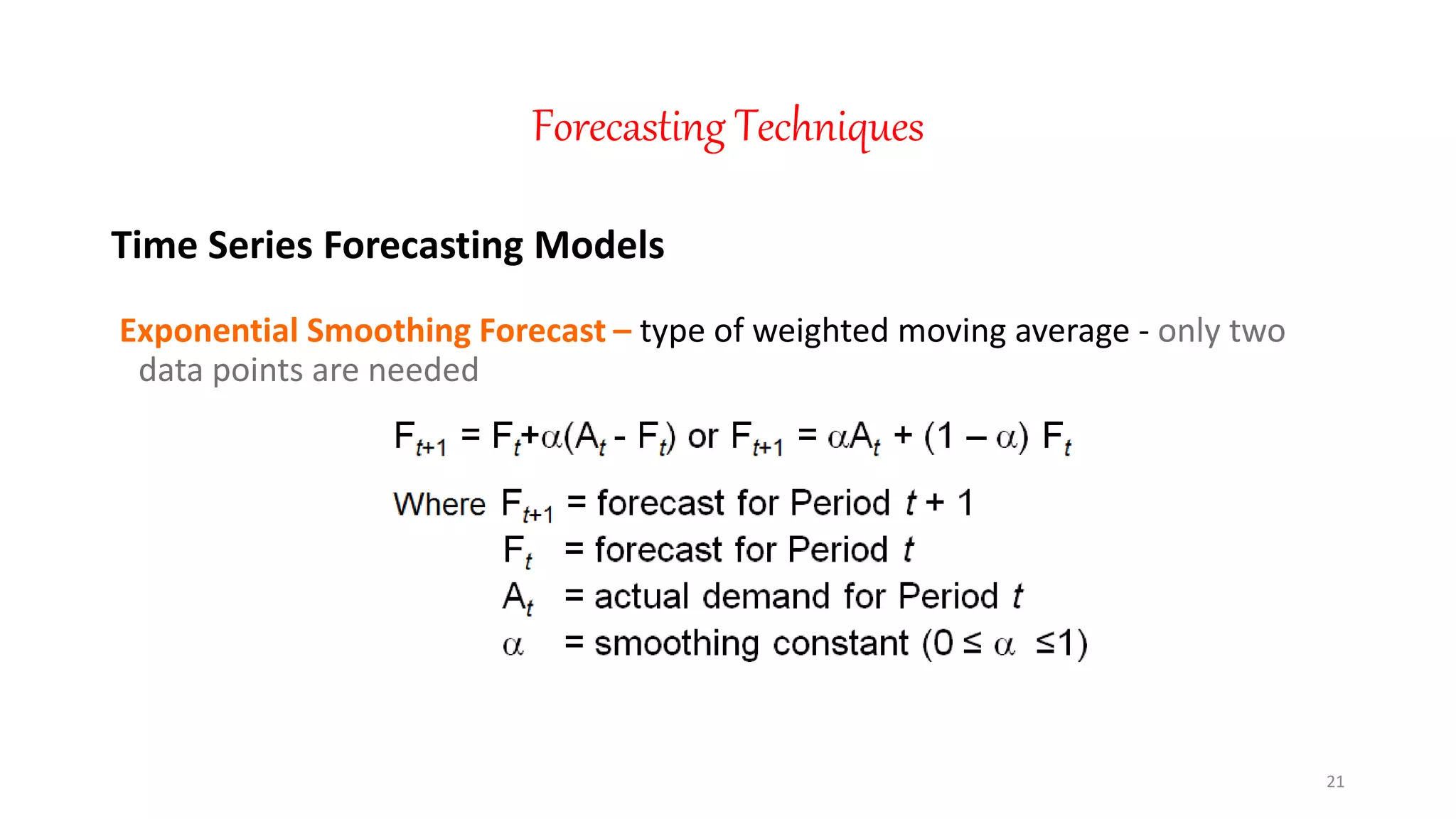Chapter Five Demand Forecasting Pptx Stocks And Bonds Personal