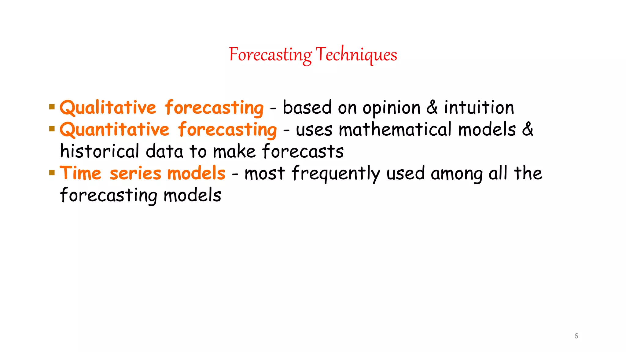 Chapter - FIVE - DEMAND FORECASTING.pptx