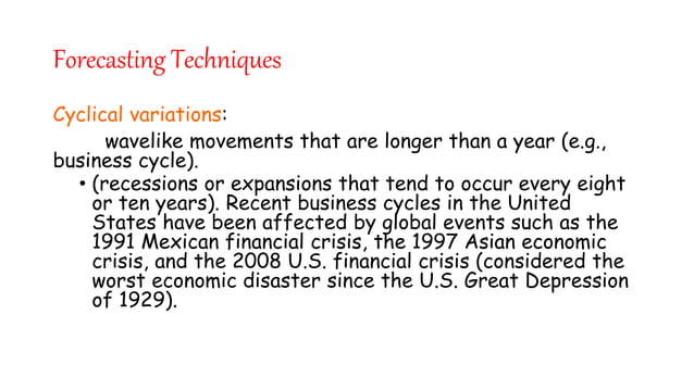 Chapter - FIVE - DEMAND FORECASTING.pptx | Stocks and Bonds | Personal Investing