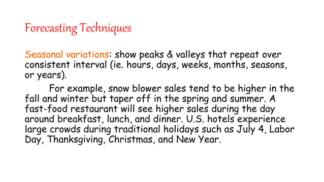 Chapter - FIVE - DEMAND FORECASTING.pptx | Stocks and Bonds | Personal Investing