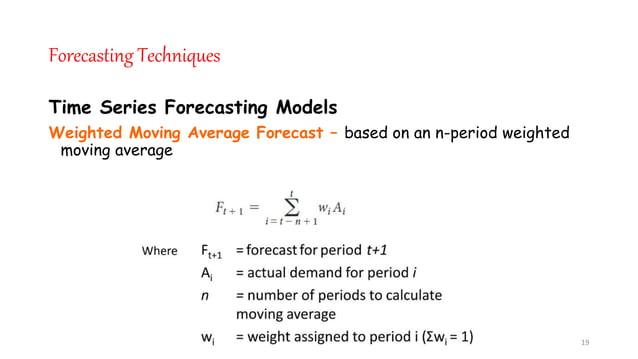 Chapter - FIVE - DEMAND FORECASTING.pptx | Stocks and Bonds | Personal Investing