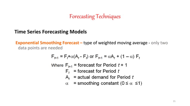 Chapter Five Demand Forecasting Pptx Stocks And Bonds Personal