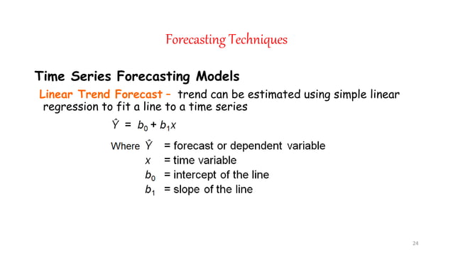 Chapter - FIVE - DEMAND FORECASTING.pptx | Stocks and Bonds | Personal Investing