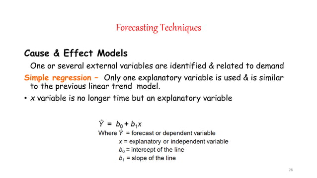 Chapter - FIVE - DEMAND FORECASTING.pptx | Stocks and Bonds | Personal Investing
