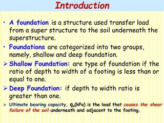 Geotechnical CHAPTER -FOUR BEARING CAPACITY.pdf