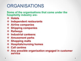 Chapter-I. INTRODUCTION TO TOURISM AND HOTEL MANAGEMENT | PPT