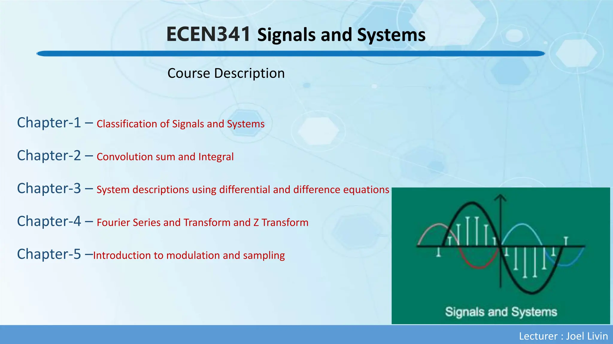 Chapter-I Classification of Signals and Systems.pptx
