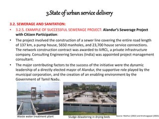 state of urban service delivery in inda | PPTX