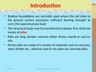 CHAPTER -IV ( Design of Pile Foundation).pptx