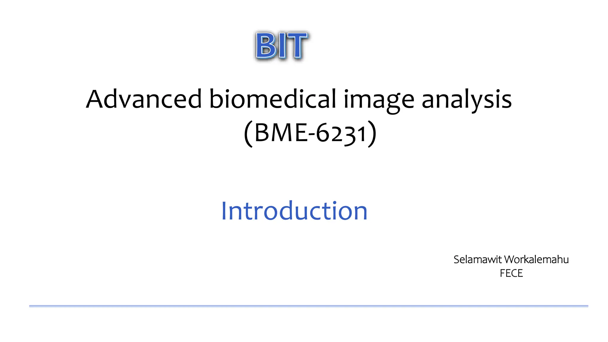 biomedical image processing analysis ppt | PPT