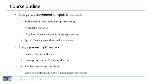 biomedical image processing analysis ppt | PPTX | Photo Editing Software | Computer Software and ...