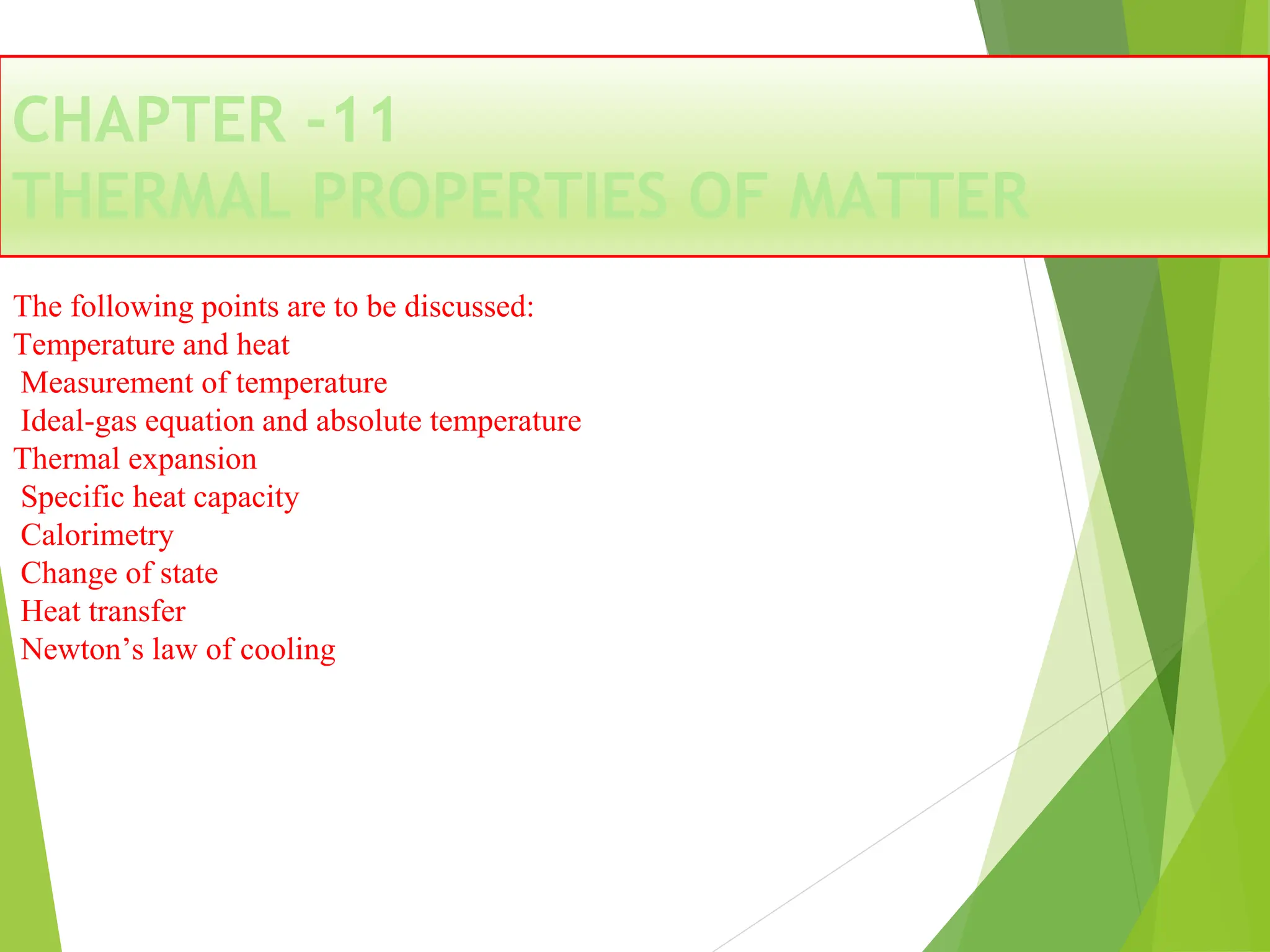 Chapter - Thermal properties and temperature.pptx