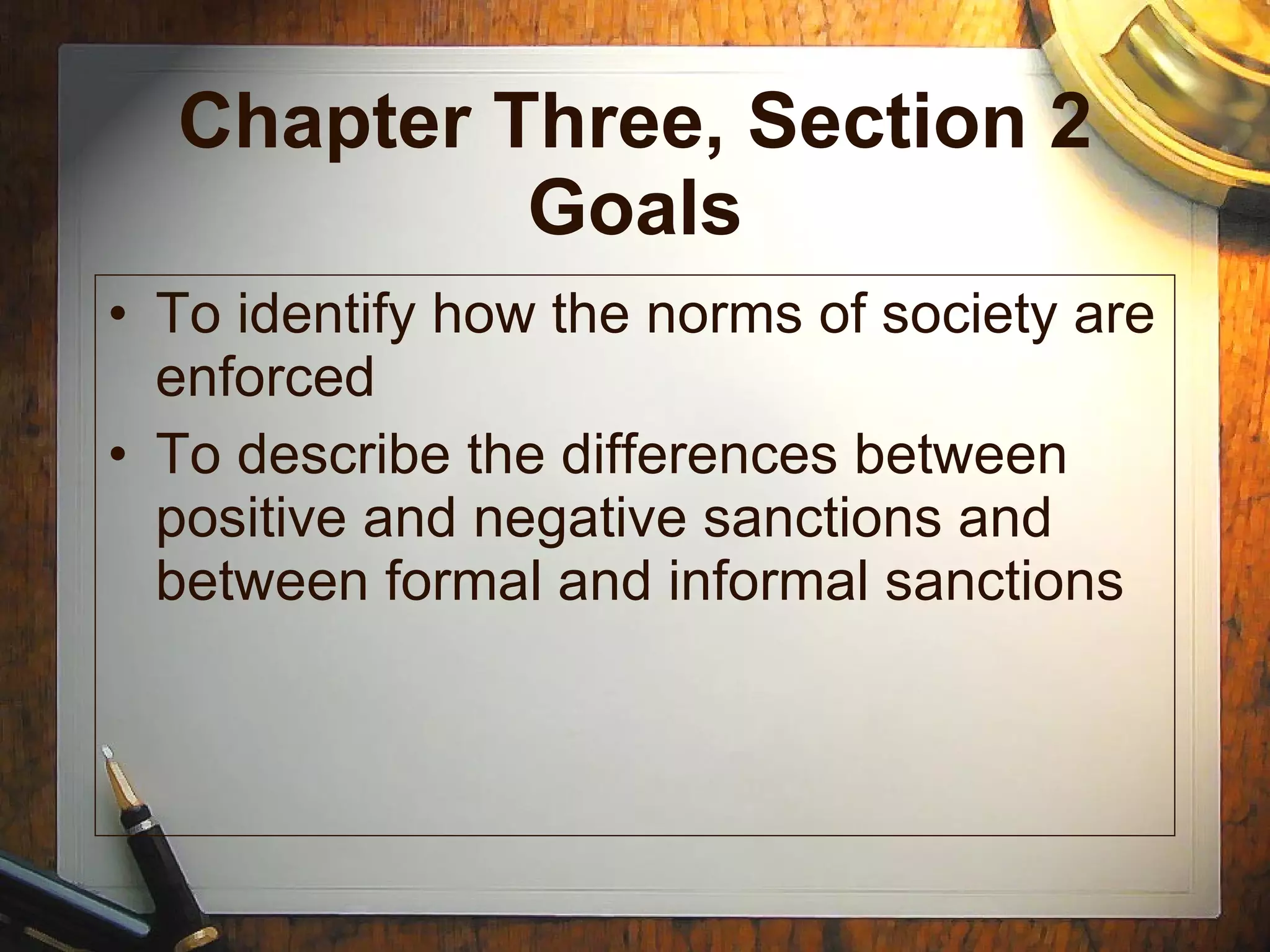Sociology: Chapter Three Notes | PPT
