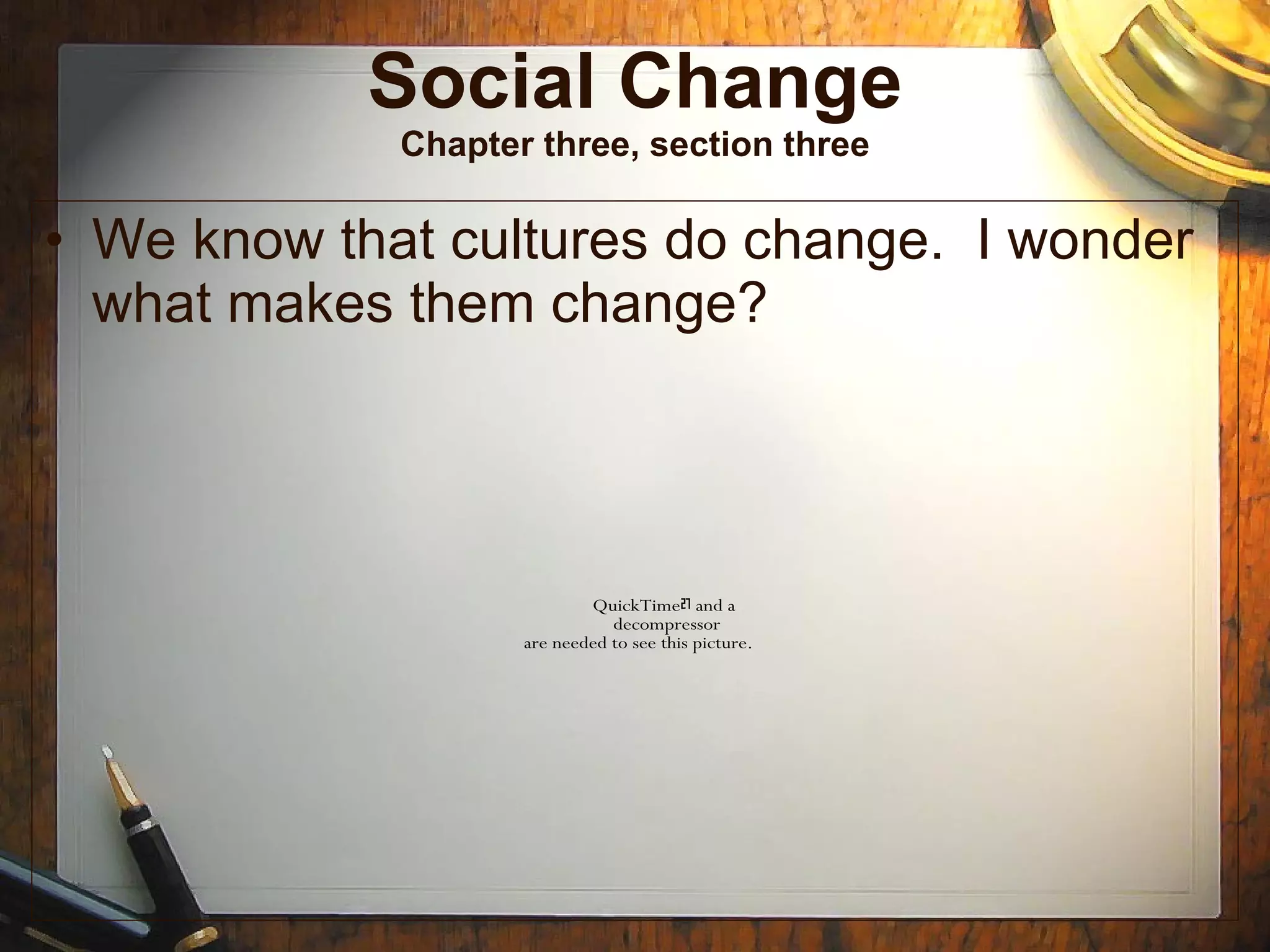 Sociology: Chapter Three Notes | PPT