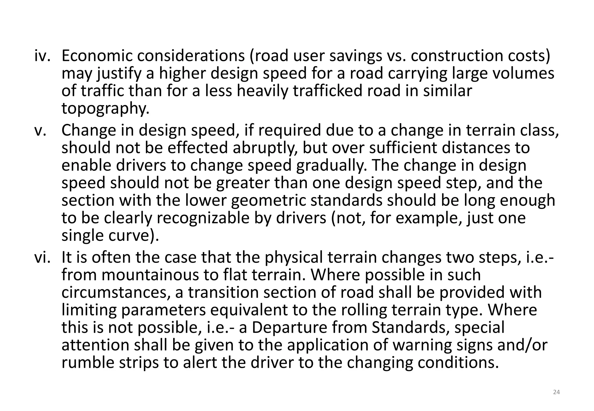 Geometric design of Highway Chapter-3-pptx | PPTX
