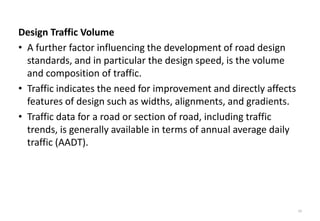 Geometric design of Highway Chapter-3-pptx | PPTX