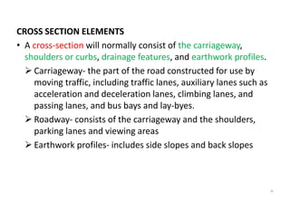 Geometric design of Highway Chapter-3-pptx | PPTX