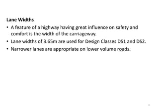 Geometric design of Highway Chapter-3-pptx | PPTX