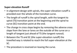 Geometric design of Highway Chapter-3-pptx | PPTX